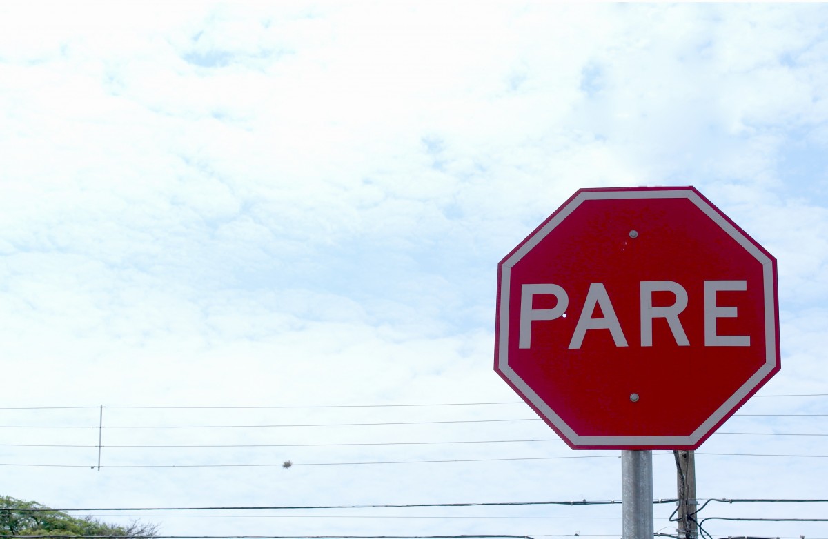 Placa de trânsito - R-1 | Pare - Blog Zignet